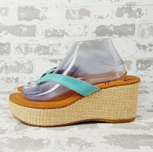 Zodiac | Shoes | New Zodiac Womens Rio Thong Platform Wedge Sandals ...